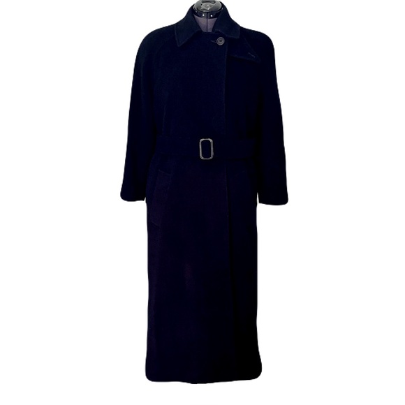 Calvin Klein | Jackets & Coats | Vintage Calvin Klein Black Long Coat ...